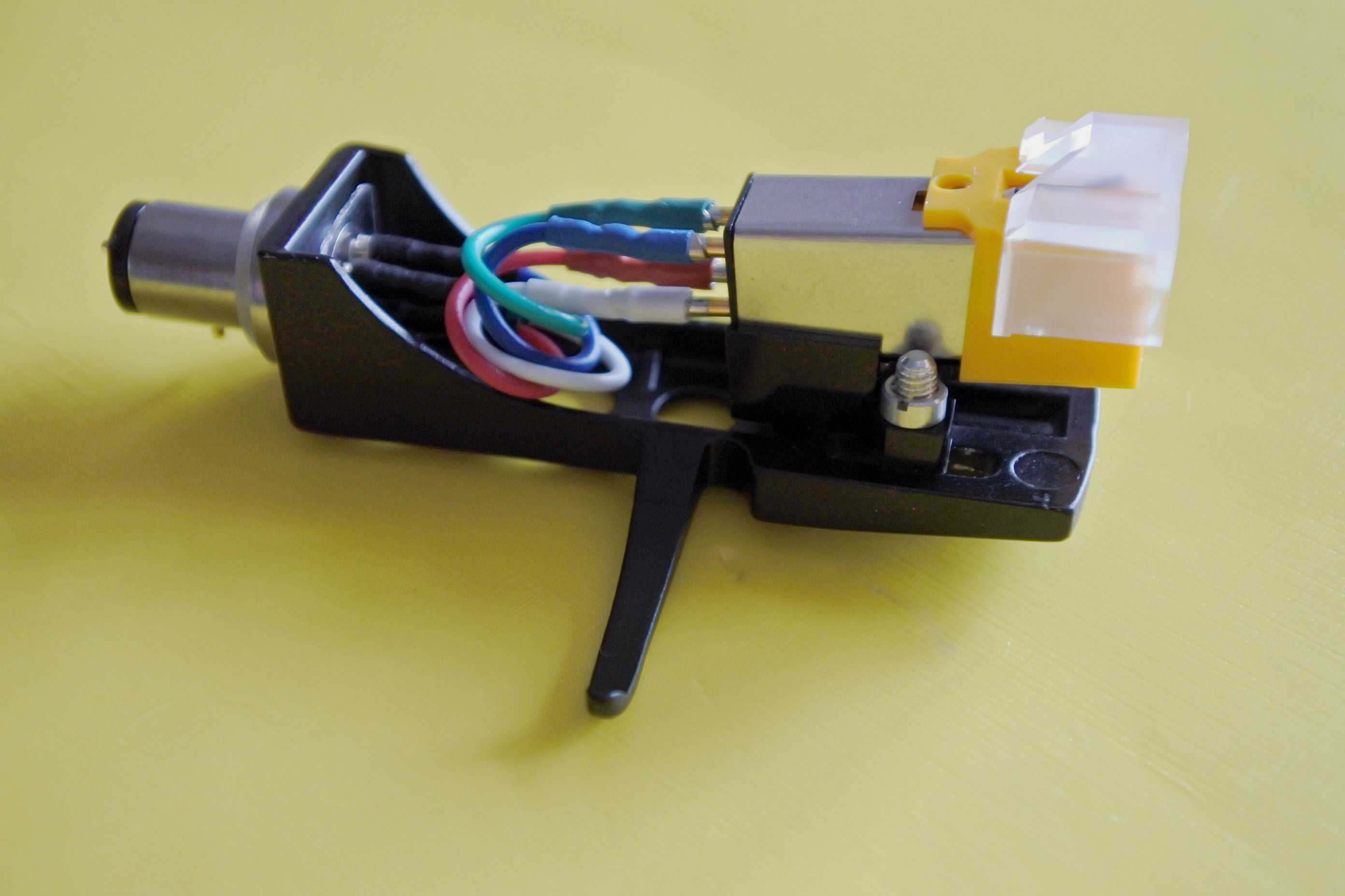 Black Headshell Audio Technica AT91 Cartridge with Original LP/45 ...