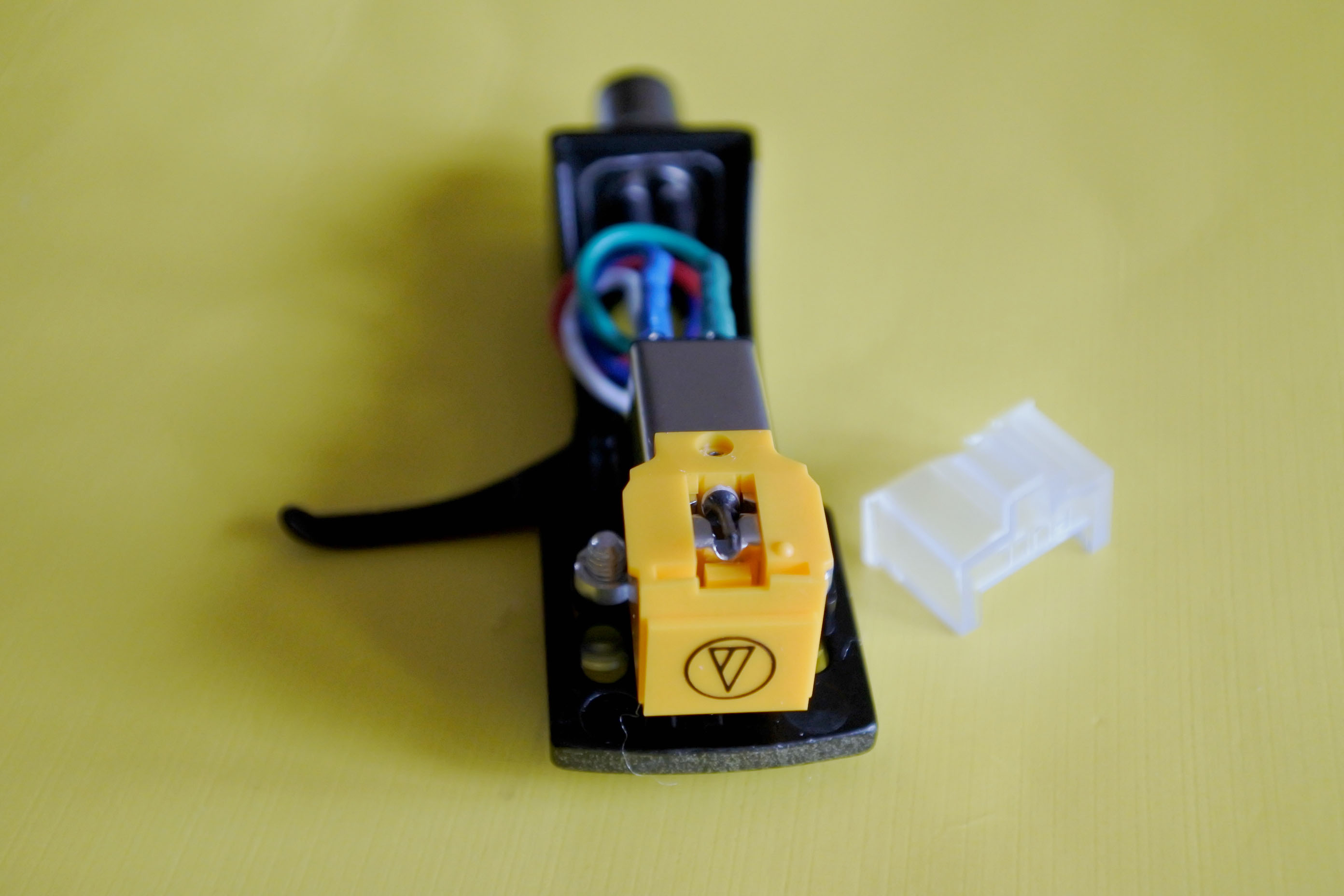 Black Headshell Audio Technica AT91 Cartridge with Original LP/45 ...