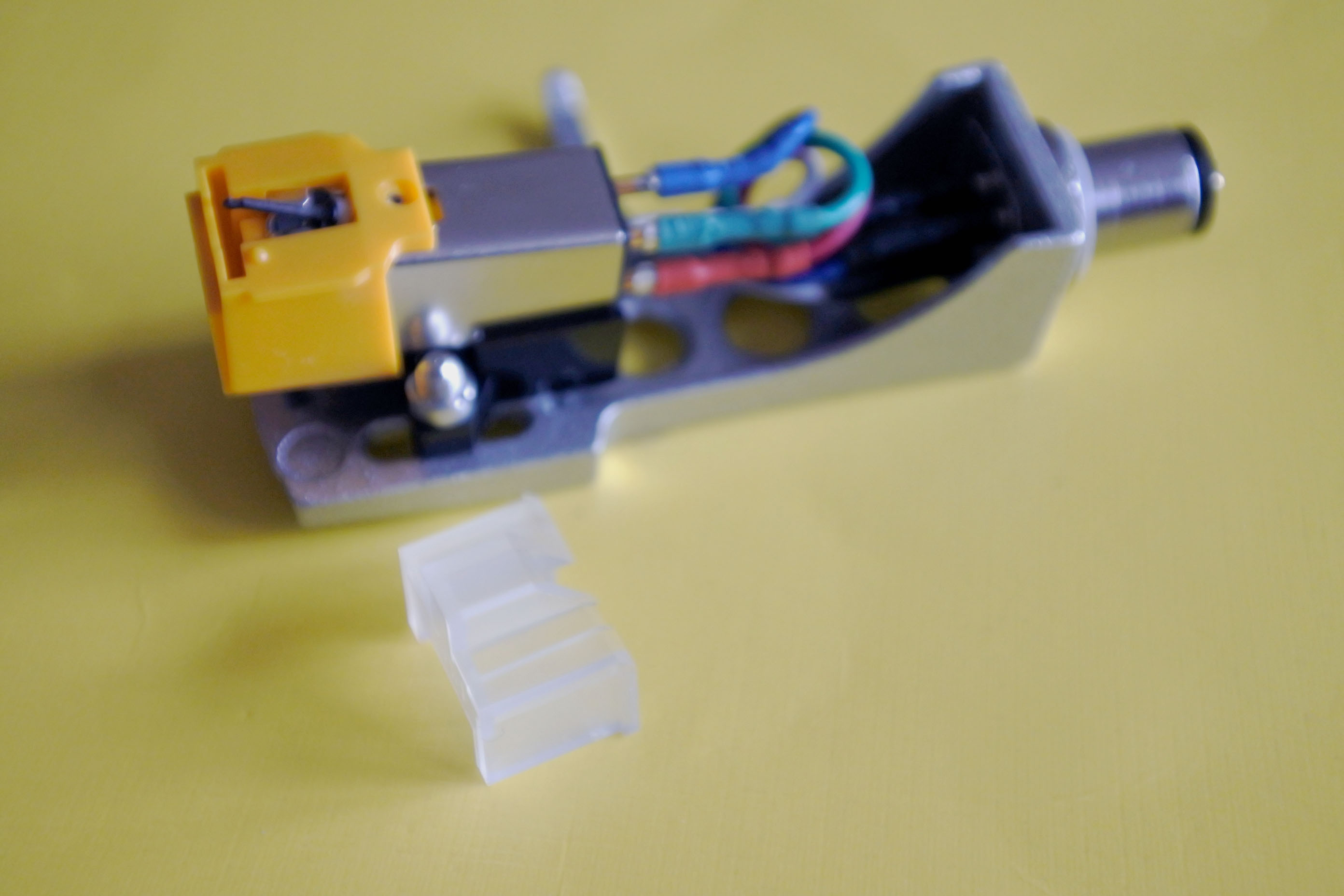 Silver Headshell Audio Technica AT91 Cartridge with Original LP/45 ...