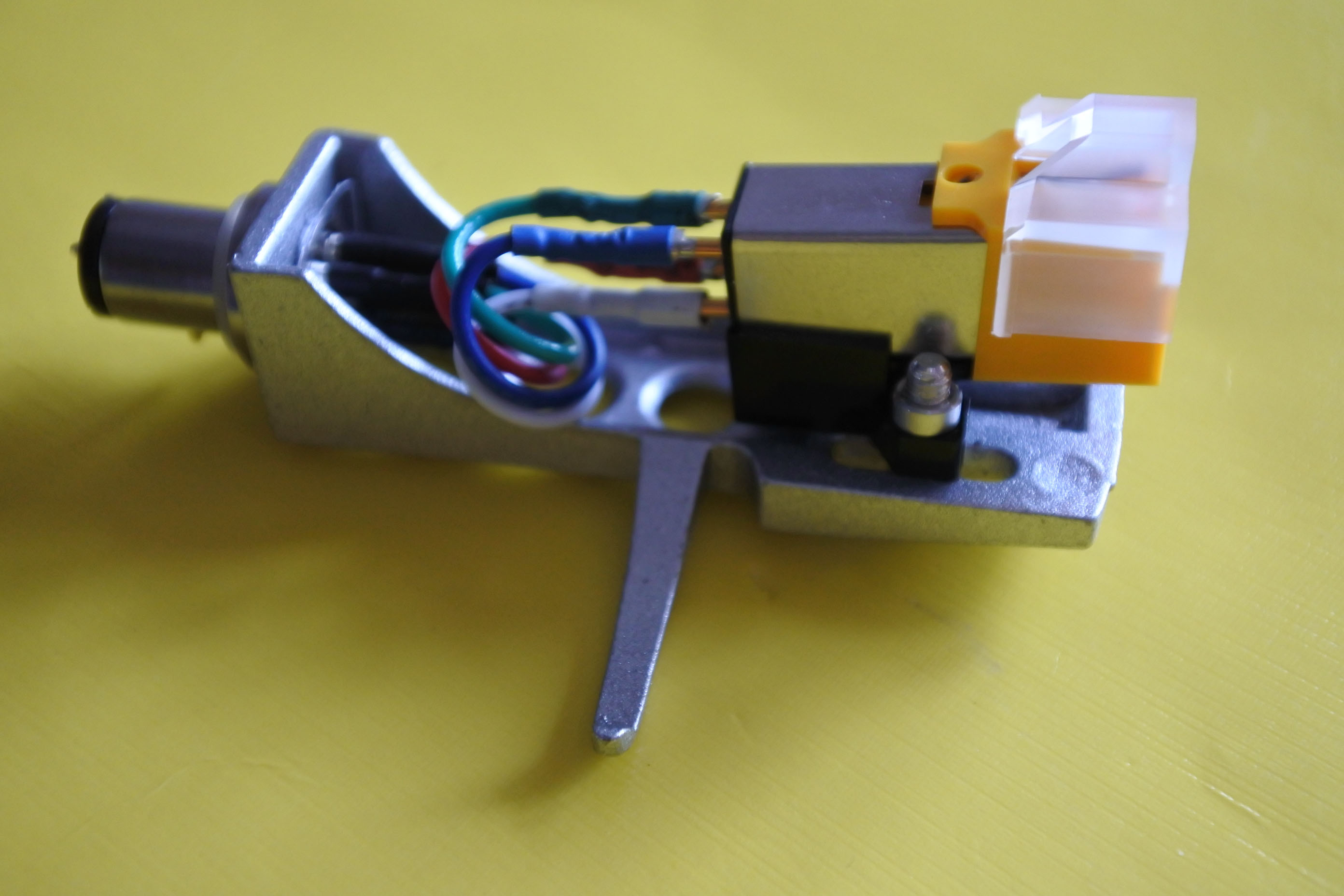 Silver Headshell Audio Technica AT91 Cartridge with Original LP/45 ...