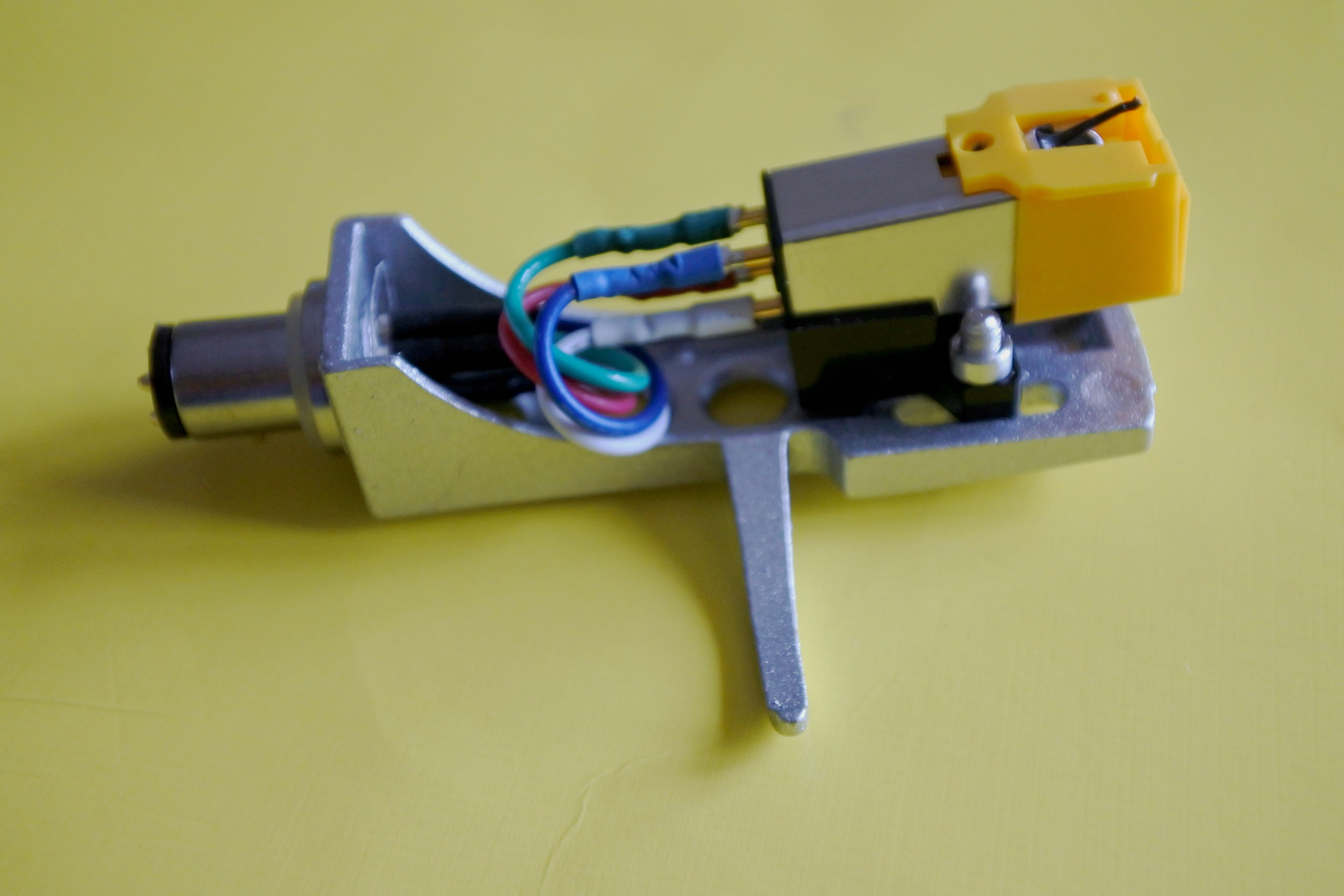 Silver Headshell Audio Technica AT91 Cartridge with Original LP/45 ...