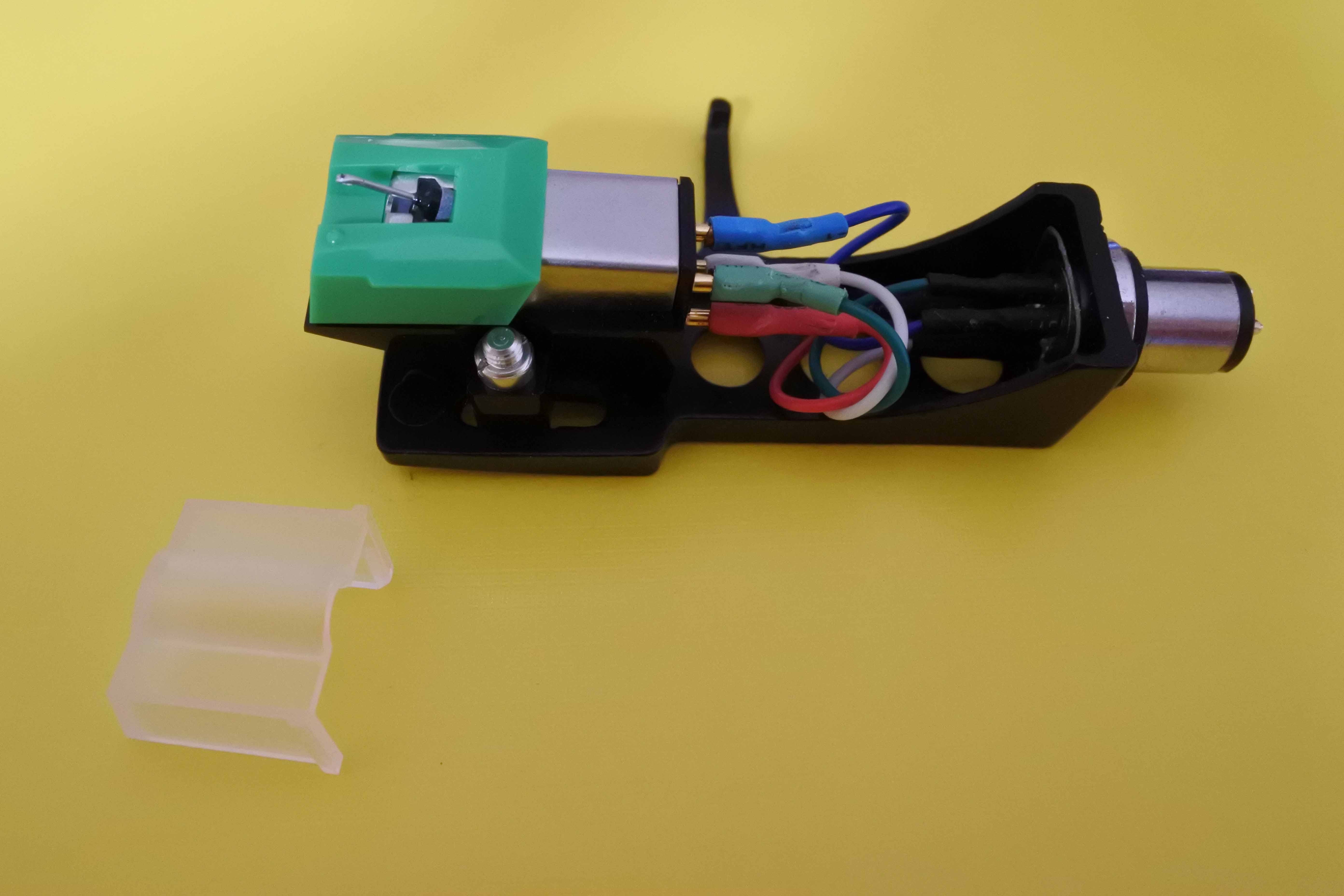 Audio Technica AT95E Cartridge with 78RPM stylus Fitted to BLACK ...